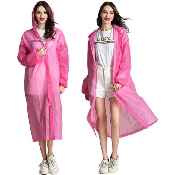 Accessories | Raincoat 2 Pack Portable Eva Rain Coats Reusable Rain ...